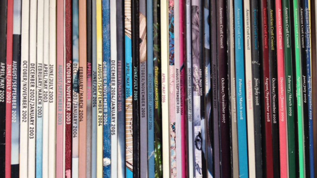 » Craft Research Fund Artist Fellowship