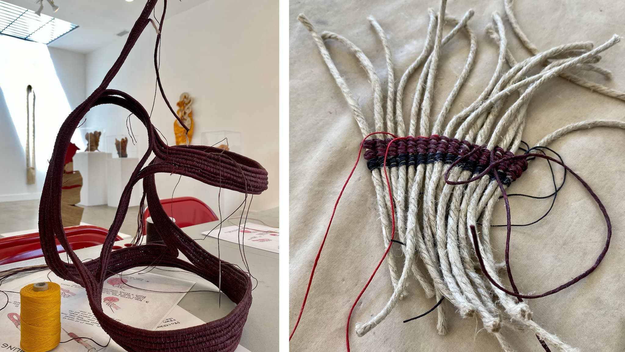 » Coiling, Knotting, and Twining Workshop with Ferne Jacobs