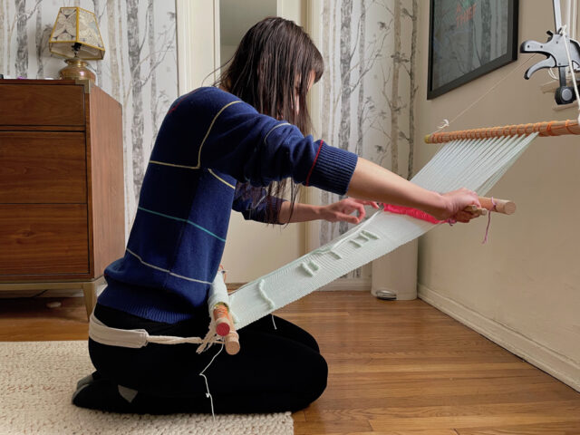 » Backstrap weaving workshop with Lesley Kice Nishigawara